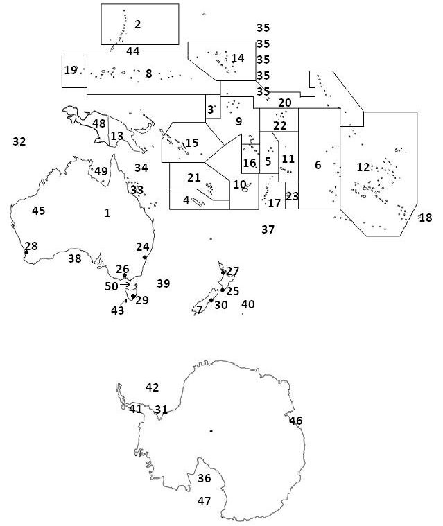 Oceania, Australia, & Antarctica Quiz - By Koellert