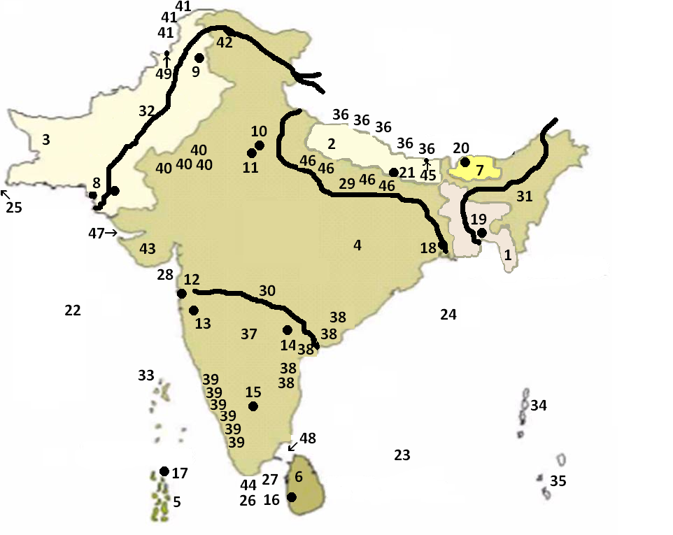 South Asia Quiz - By Koellert