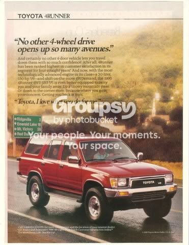4Runner marketing ads - Toyota 4Runner Forum - Largest 4Runner Forum